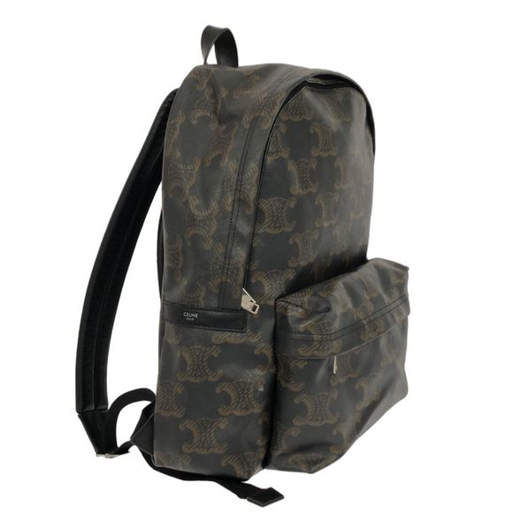 Celine | Bags | Celine Canvas Black Backpack Xl Triomphe | Poshmark